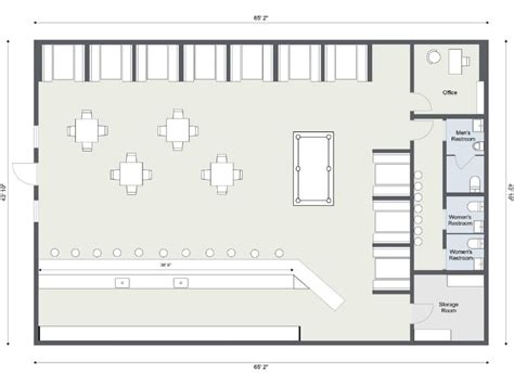 Bar Flooring Restaurant Floor Plan Cafe Floor Plan