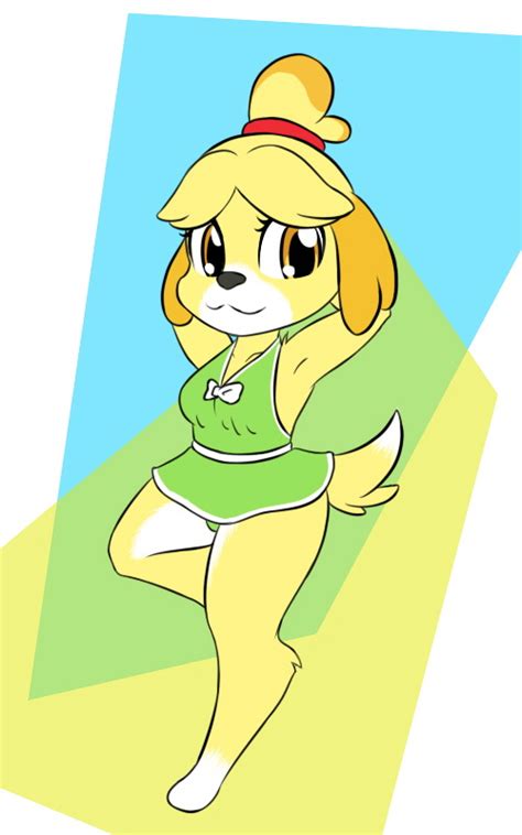 [practice] Isabelle Swimsuit — Weasyl