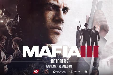 Mafia 3 New Story Trailer Release Date Revealed