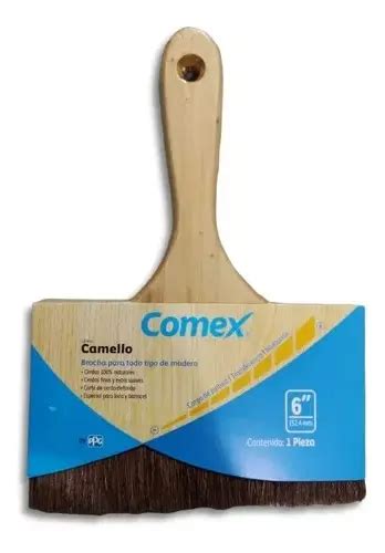 Brocha Pelo De Camello 6 Paquete Con 2 Piezas Comex Mercadolibre