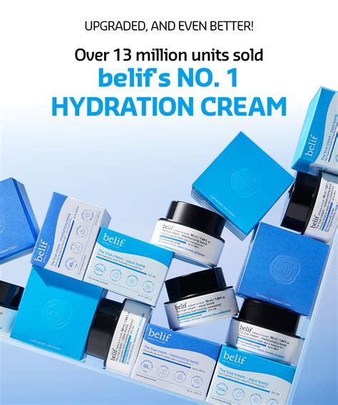 belif The true cream aqua bomb 50ml - Hydrating Gel, Cooling ...