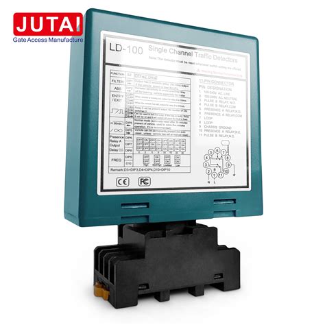 Auto Barrier Gate Loop Sensor Single Channel Inductive Loop Detection JUTAI