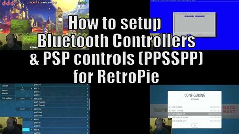 How To Setup Bluetooth Controllers PSP Controls For RetroPie