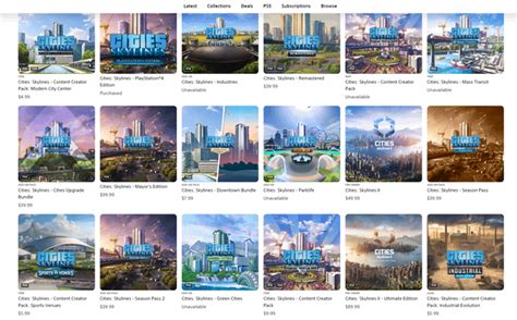 Playstation Addition Through Ps Add Ons Unavailable Rcitiesskylines