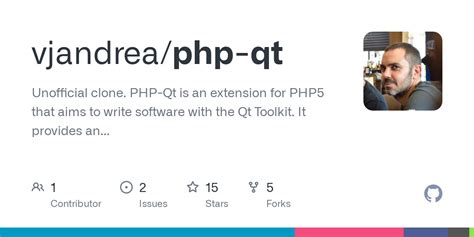 Github Vjandrea Php Qt Unofficial Clone Php Qt Is An Extension For Php That Aims To Write