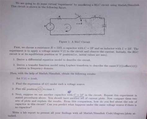 Rlc Circuit In Matlab Simulink Asrpostokyo