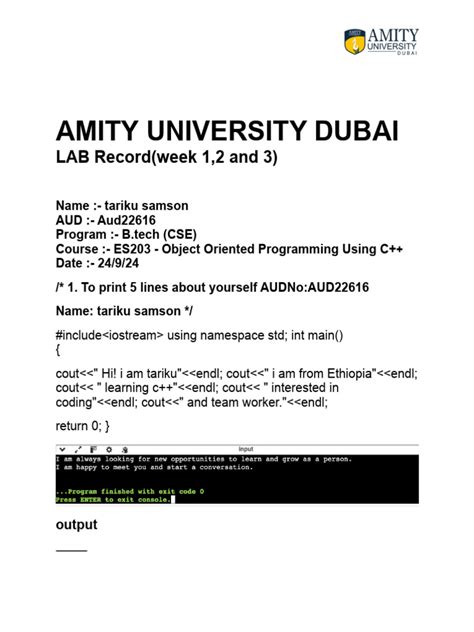 Cs Lab Tommorow Pdf Namespace Naming Conventions