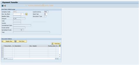 FMITPO SAP Tcode Payment Transfer