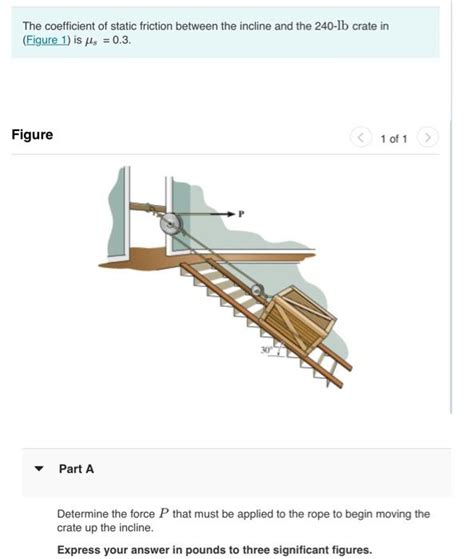 Solved The Coefficient Of Static Friction Between The