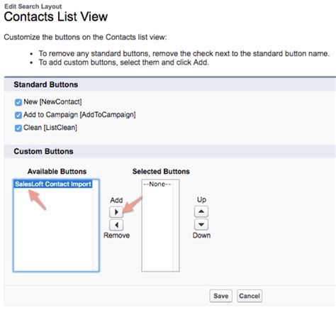 Custom View Import Buttons In Salesforce