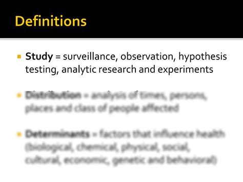 SOLUTION: Lec 10 epidemiology intro - Studypool