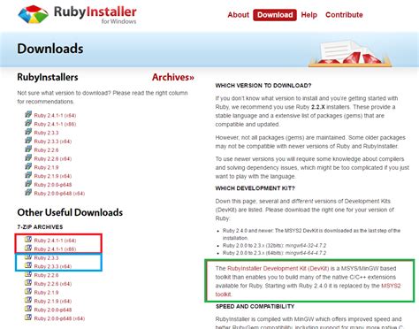 💊 how to install rubyonrails on windows 7 8 10 — complete tutorial