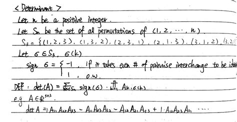 Solved Problem 2 Using The Definition Of The Determinant Of