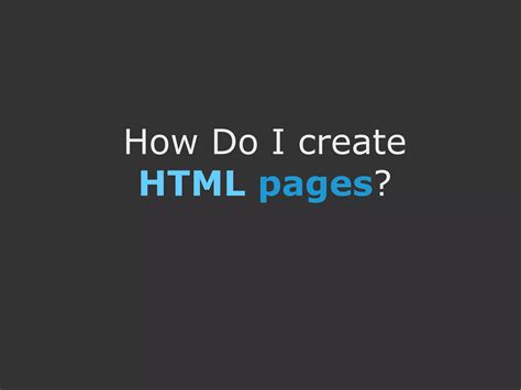 Lesson 1 Introduction To Html Pdf