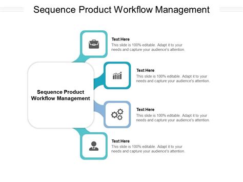 Sequence Product Workflow Management Ppt Powerpoint Presentation Infographics Deck Cpb Pdf