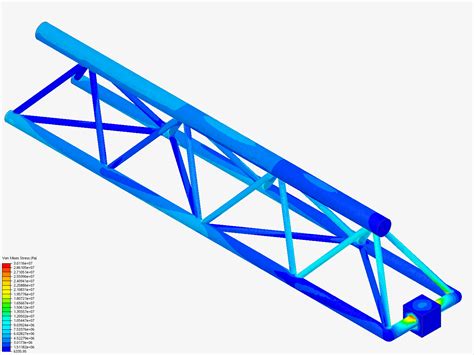 Tutorial Linear Static Analysis Of A Crane By Aliffatursyai Simscale