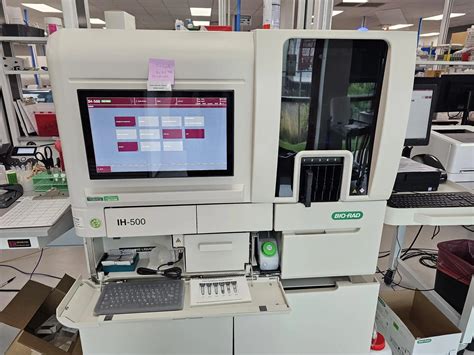 Bio Rad Ih 500 Immunohematology Analyzer Arc Scientific