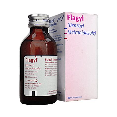 Flagyl Syrup 120ml Medimart