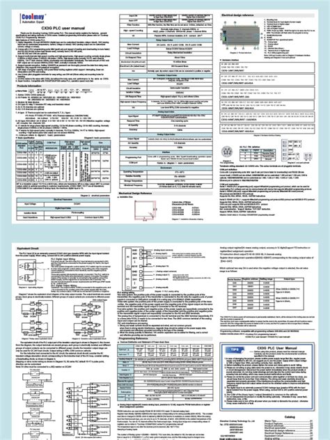 Cx3g Plc User Manual V2211 Pdf Programmable Logic Controller
