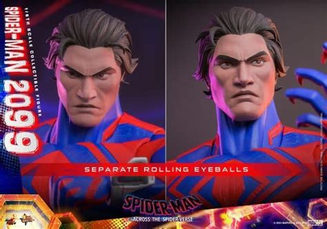 Hot Toys Spider Man 2099 Figure Across The Spider Verse Limited