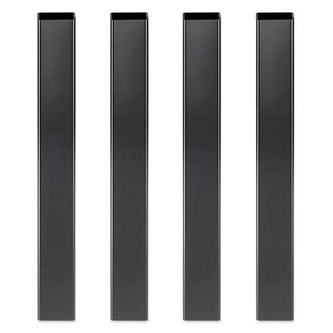 Black Legs For Uline 3 Shelf Utility Carts H 11380 Uline