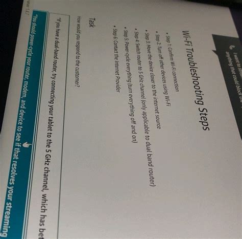 Wi Fi Troubleshooting StepS Step Confirm Wi StudyX