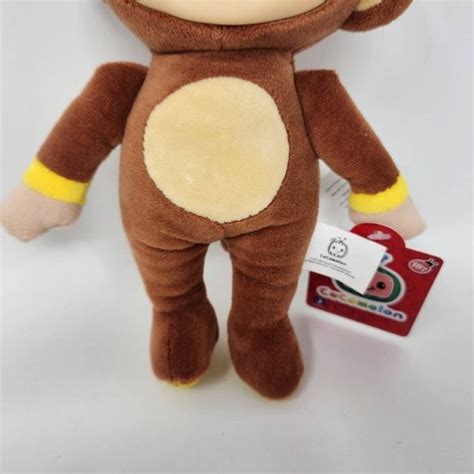 Cocomelon Toys Cocomelon Official Jj Monkey Doll Plush 8 Netflix