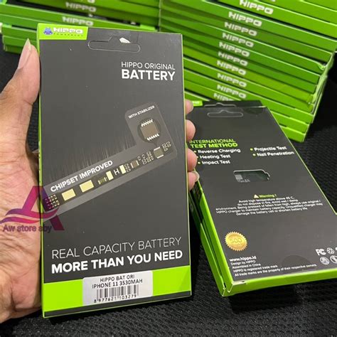 Jual HIPPO Ori Baterai IPhone Premium Quality Double Lithium MAh Battery Original Hippo