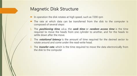 Disk Structure Pptx Data Storage And Warehousing Computing