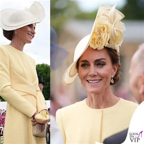Kate Middleton Cappello Riciclato Look Sostenibile Al Garden Party