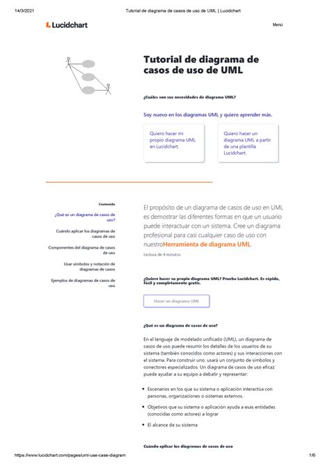 Tutorial De Diagrama De Casos De Uso De UML Lucidchart Tutorial De Diagrama De Casos De