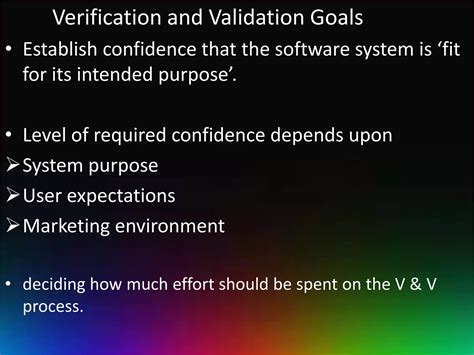 Verification And Validation Pptx Programming Languages Computing