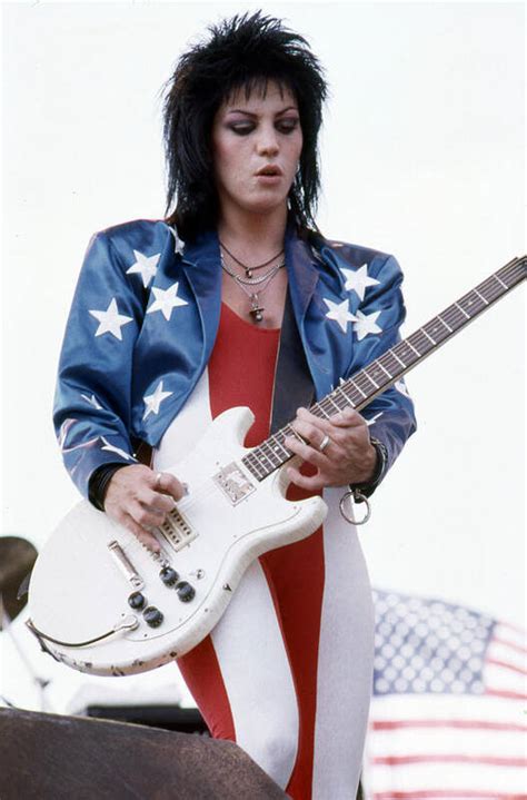 Joan Jett In Concert 5 Art Print By Mediapunch