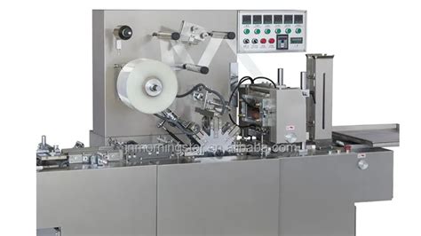 Horizontal Carton Box Stretch Flow Pvc Tape Wrapper Wrapping Packing Sealer Shrink Wrap Machine