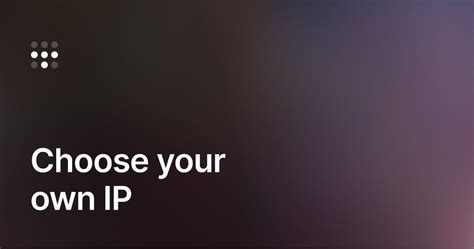 Choose Your Own Ip R Hypeurls