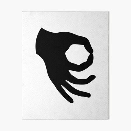 Circle Game Okay Hand Sign Got Em Art Board Print For Sale By