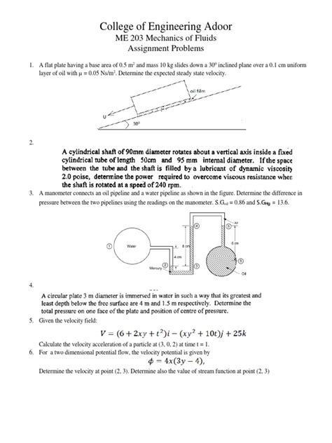 assignment problems pdf