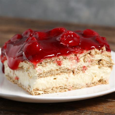 No Bake Strawberry Eclair Cake The Salty Cooker