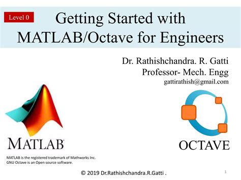 Getting Started With Matlab And Octave For Engineers Pdf