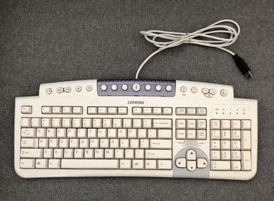 Compaq Genuine Desktop Vintage USB Tactile Keyboard Model KU 9978 TESTED 695978659161 EBay
