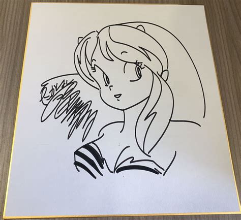 Yahooオークション 高橋留美子 うる星やつら ラムちゃん 直筆サイン