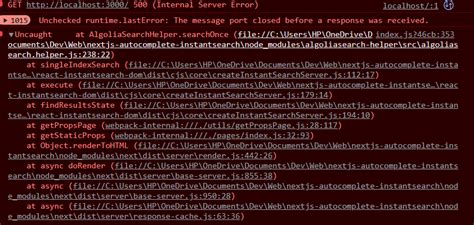 Typeerrorarch Is Not A Function · Issue 3355 · Algolia