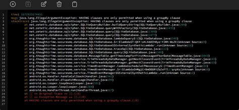 App Crashes Upon Open · Issue 12716 · Signalappsignal Android · Github