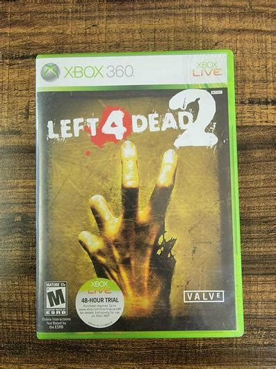 Left 4 Dead 2 Item Box And Manual Xbox 360