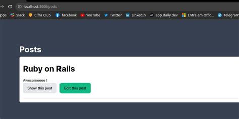 Blog Demo Using Rails 7 Hotwire Rails Tailwindcss Stimulus