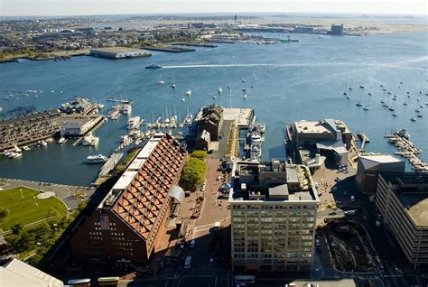 Boston Harbor From Our Vantage Point On The 52nd Floor Of Flickr