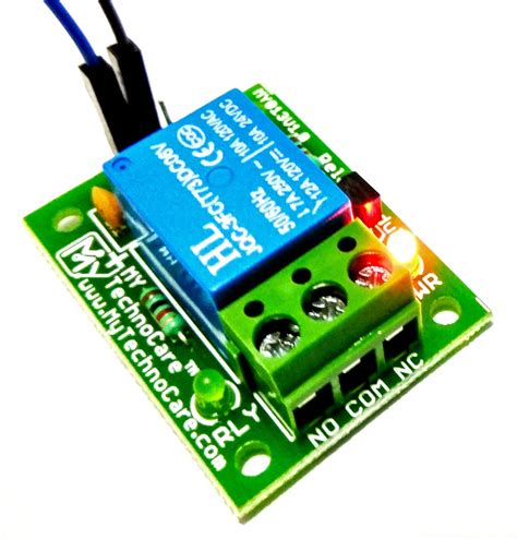 MY TechnoCare Relay V Module Compatible For Arduino Uno Raspberry Pi Atmel AVR PIC ARM