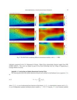 High Dimensional Nonlinear Bayesian Inference Of Poroelastic Fields
