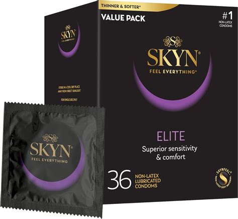 Skyn Lifestyles Elite Latex Free Synthetic Polyisoprene Condoms Pack
