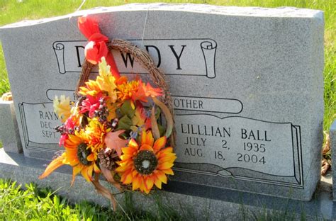 Lillian Ann Ball Dowdy 1935 2004 Find A Grave Memorial